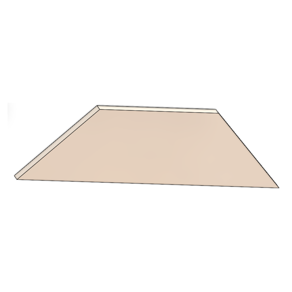 Woodtec 8KW DS Baffle Front & Rear Insulation Board - C&J Trade