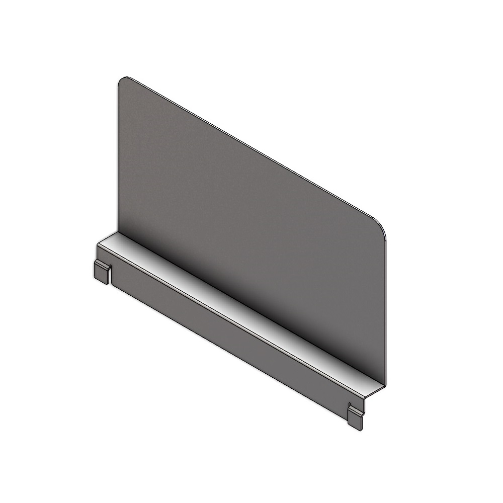 Woodtec Style Joggle Bend Heat Shield - C&J Trade