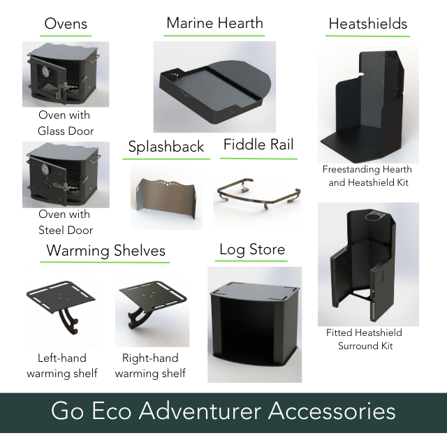 Go Eco Adventurer 5 Accessories and Optional Extras - C&J Trade